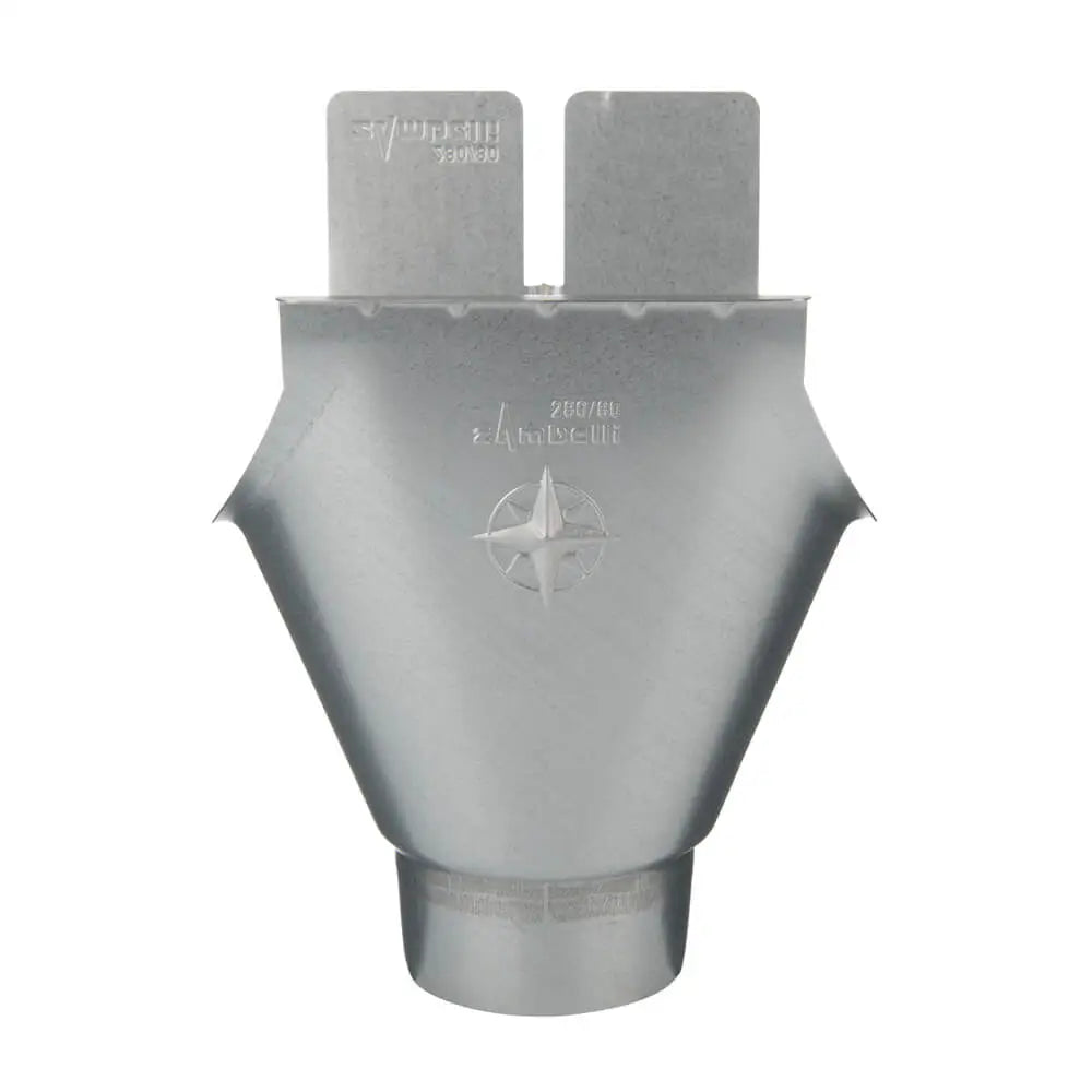 Infinity Rainwater Guttering Wrap Around Gutter Outlet - Galvanised St ...