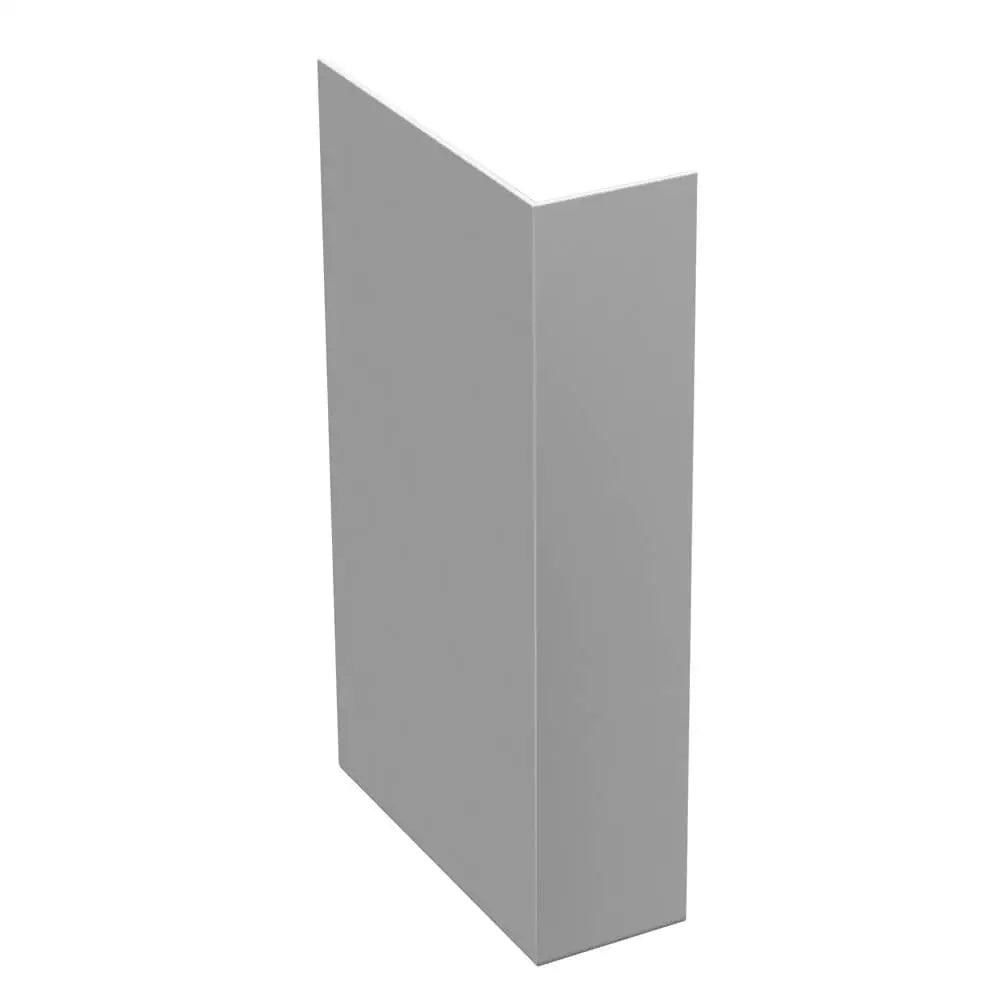 Aluminium Fascia Boards SF3 Stop End Alumasc Skyline - Mill (Unfinishe ...